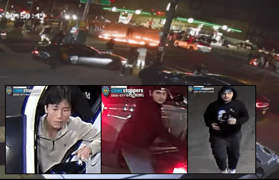 NYPD releases new images of suspects in Queens 'ring of fire' street ...