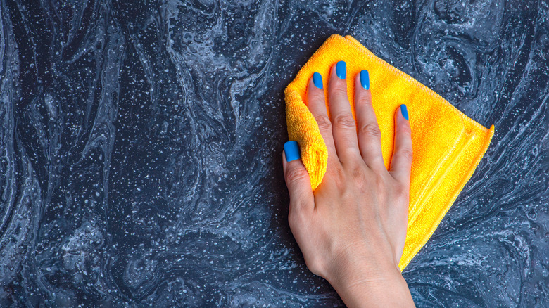 The countertop materials that are the hardest to keep clean