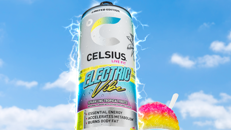 Celsius launches limited-edition Electric Vibe energy drink flavor