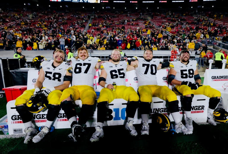 2026 NFL draft: Iowa football offensive linemen steady in rankings