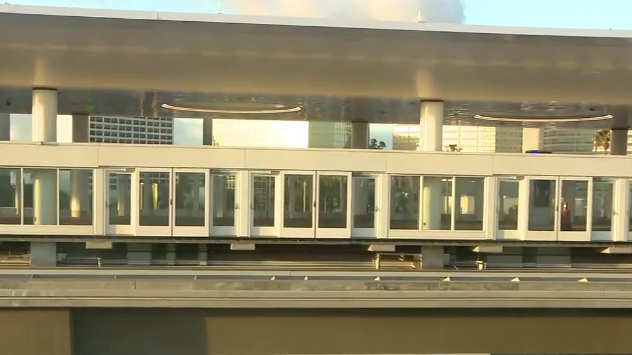 LAX people mover: Skylink test runs underway