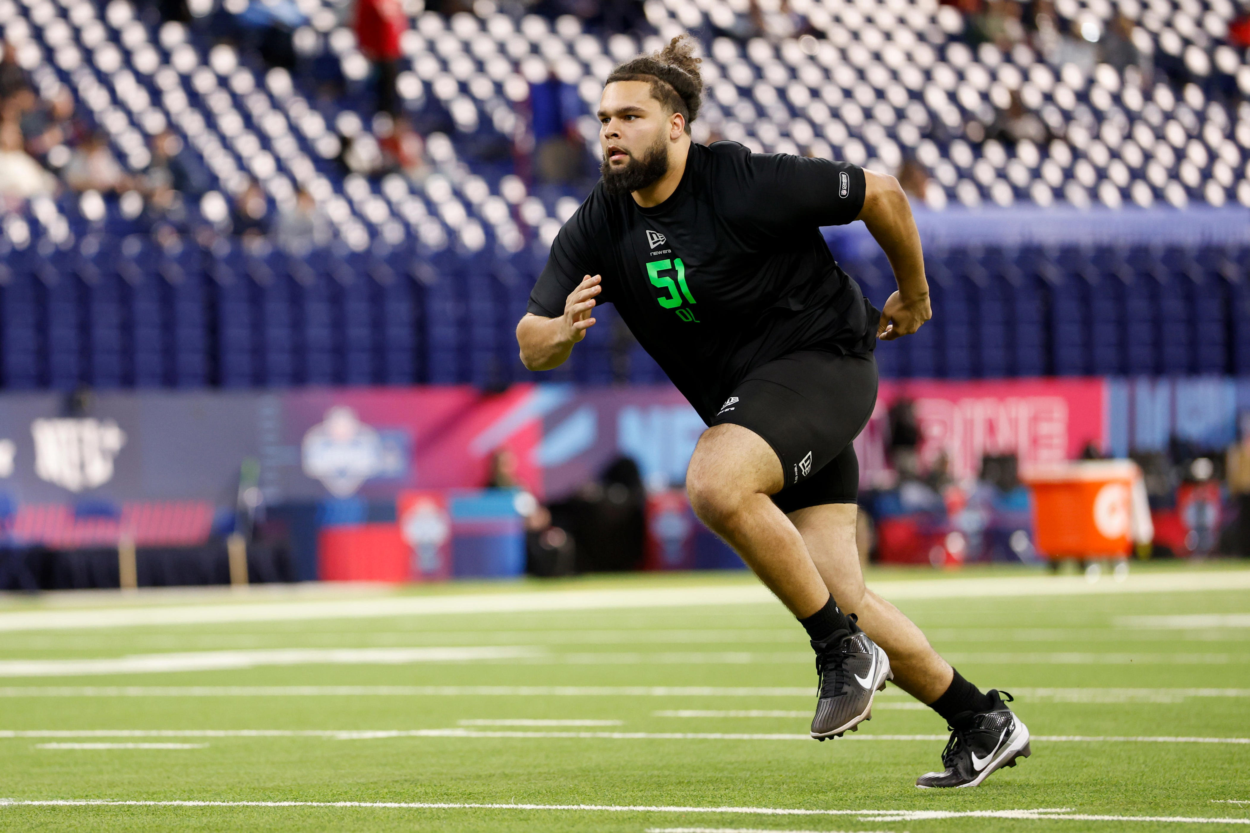 Rams pick Missouri OL Keagen Trost in NFL draft third round: Highlights ...