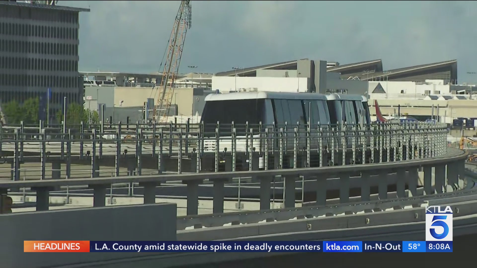 Officials provide update on status of LAX automated people mover project
