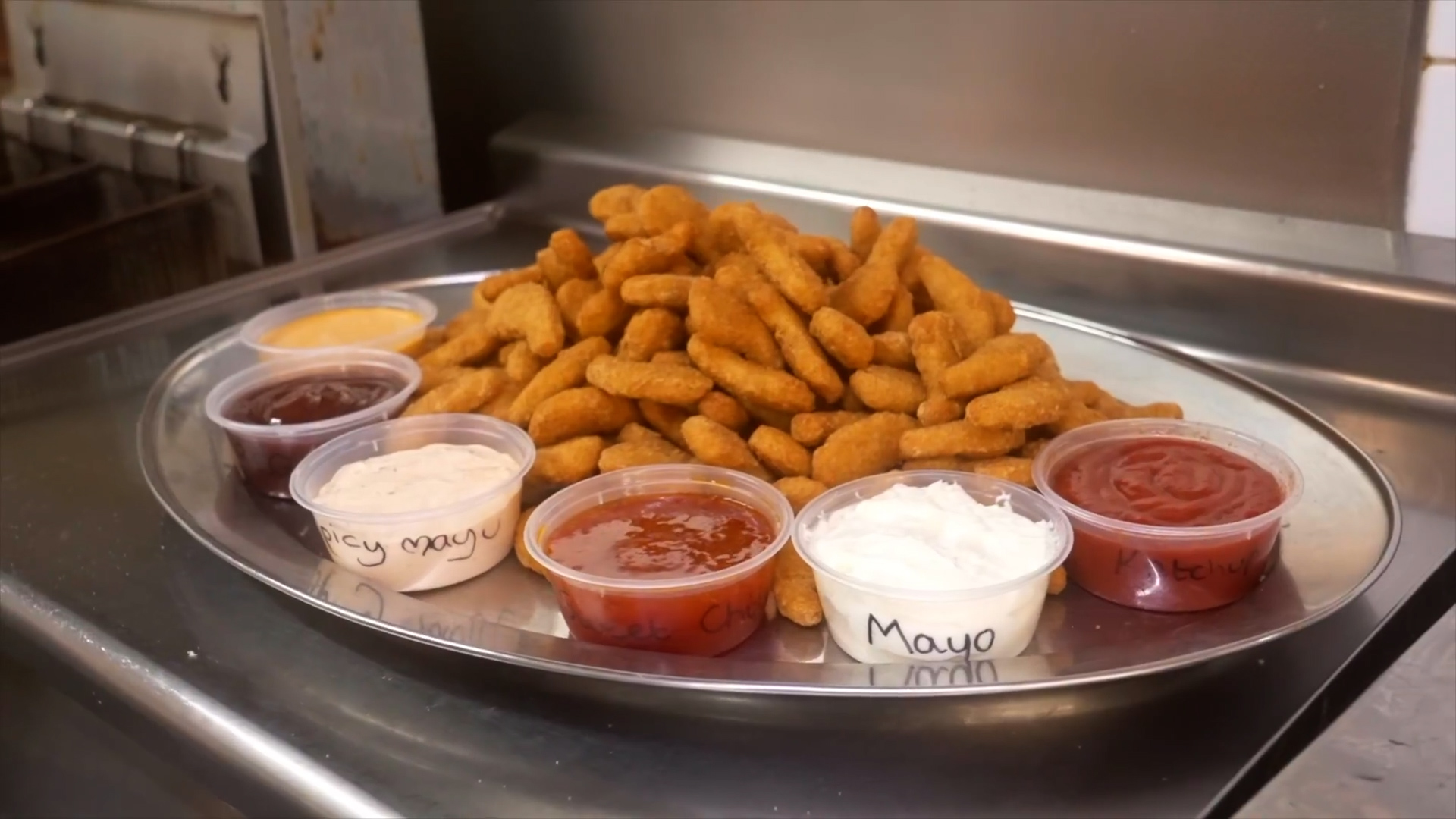 Girl attempts undefeated 150 chicken nugget challenge with Beard Meats Food