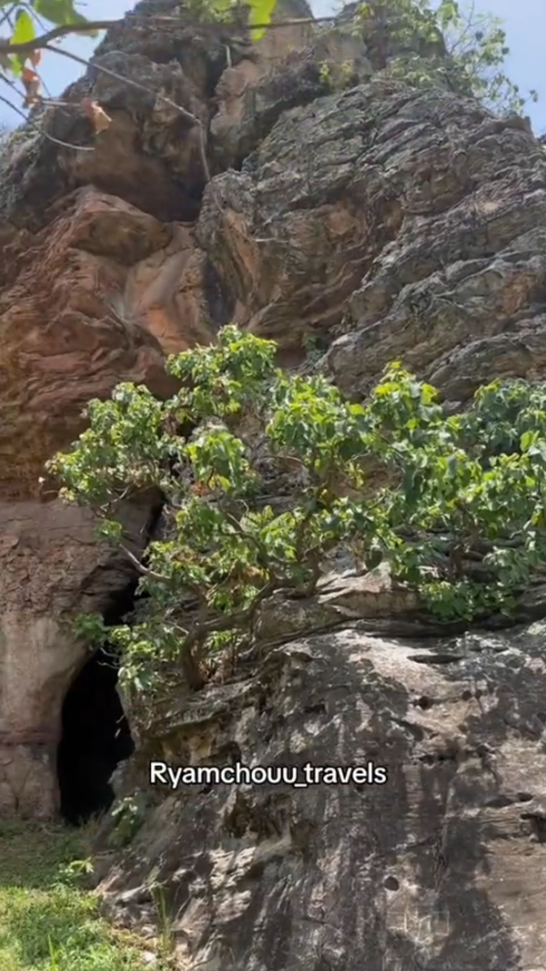 Exploring the picturesque Kunsu caves and waterfalls in Ghana