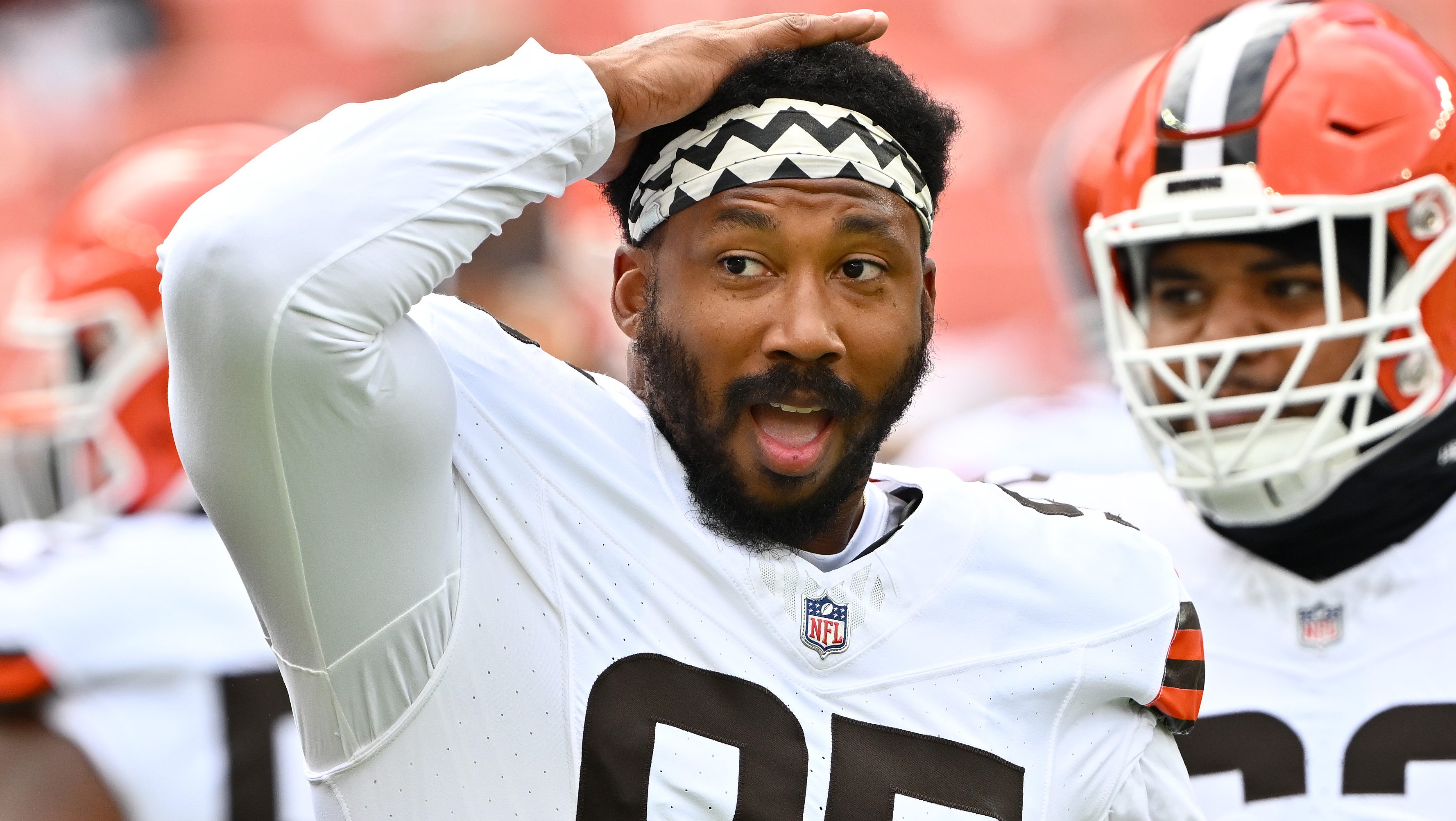 Browns’ Todd Monken reveals concerning Myles Garrett update
