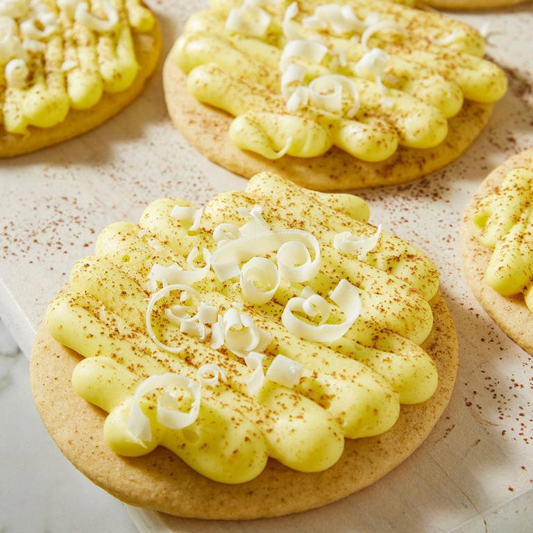Lemon tiramisu cookies