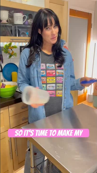 A day off = cleaning, working on YouTube, meal prep etc