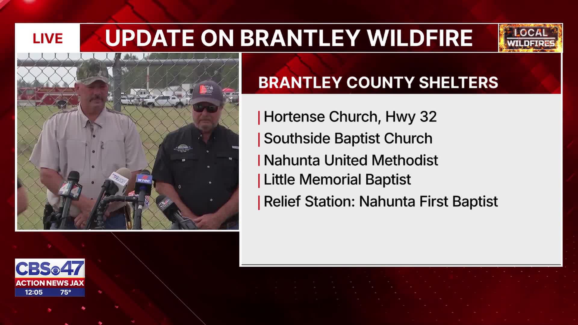 Live updates: Florida, Georgia wildfires evacuations, cancellations ...