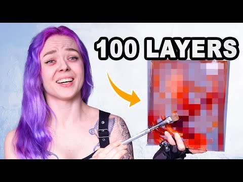 100 layers of resin in 14 days