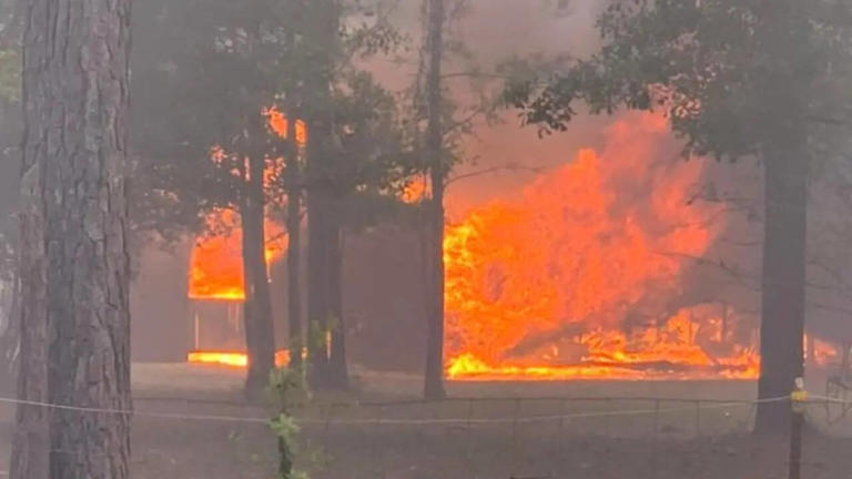 Brantley County wildfire: Check evacuation map as massive blaze burns ...