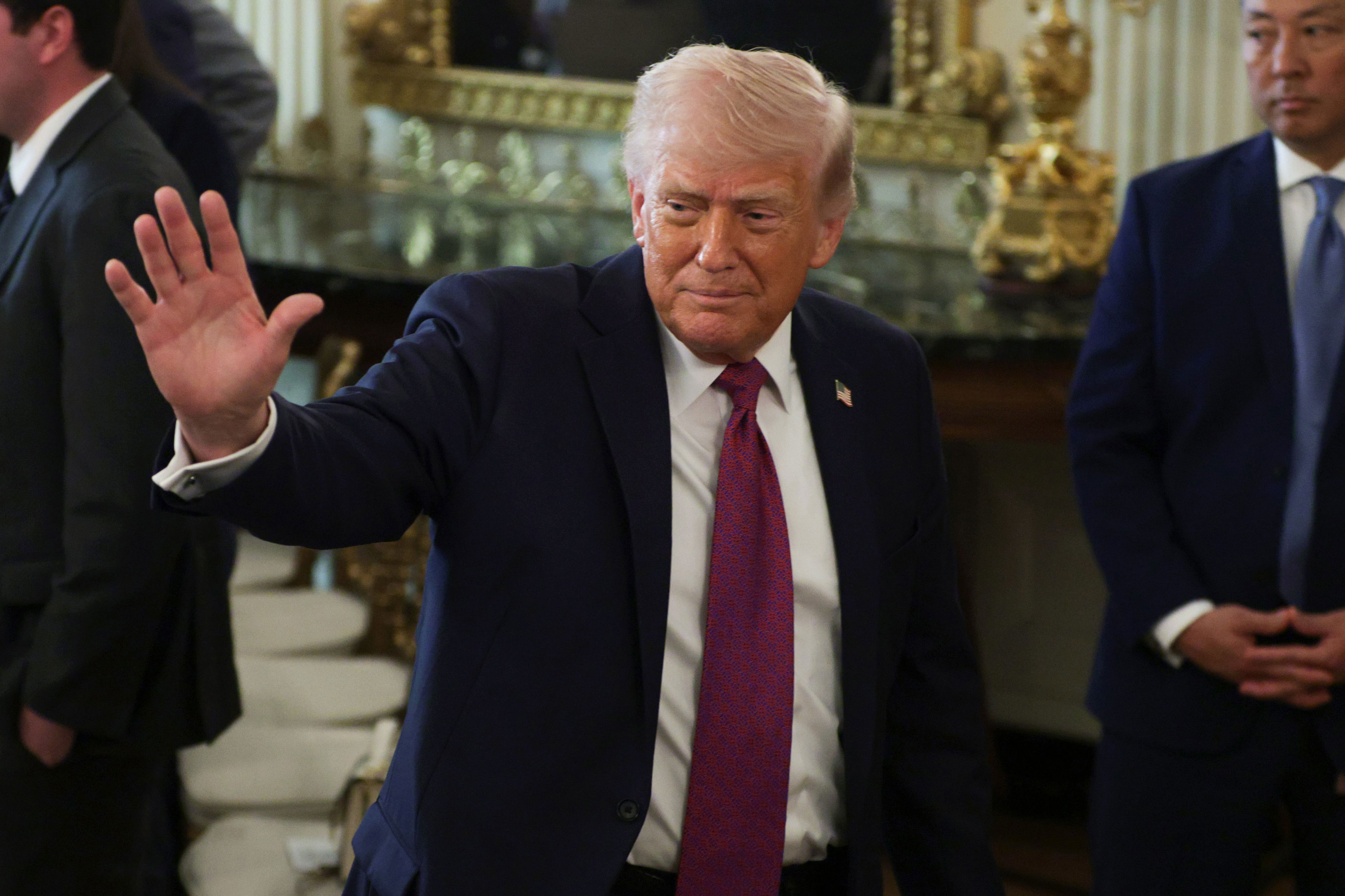 Trump’s plans for ‘mic-drop’ media confrontation are leaked