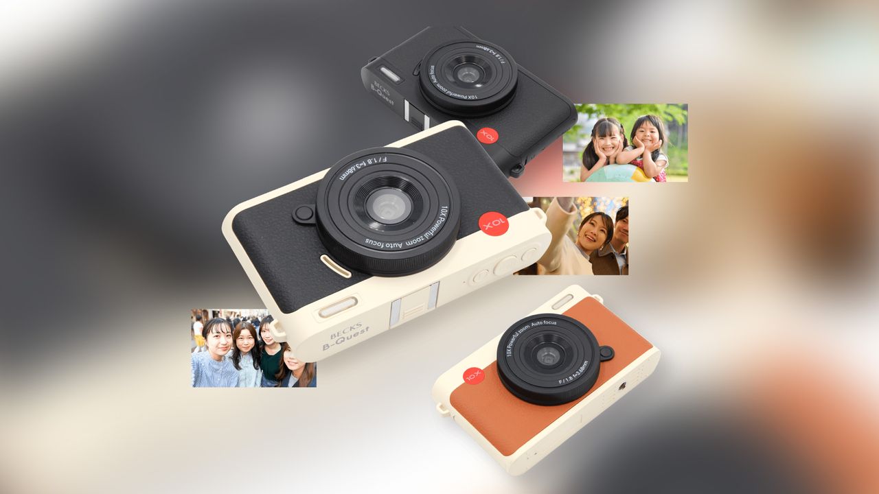 This camera feels like a mix between a point-and-shoot and a smartphone ...