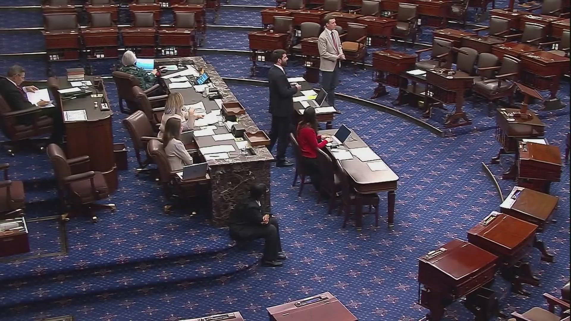 Senate Republicans move forward on bill to fund ICE, Border Patrol ...