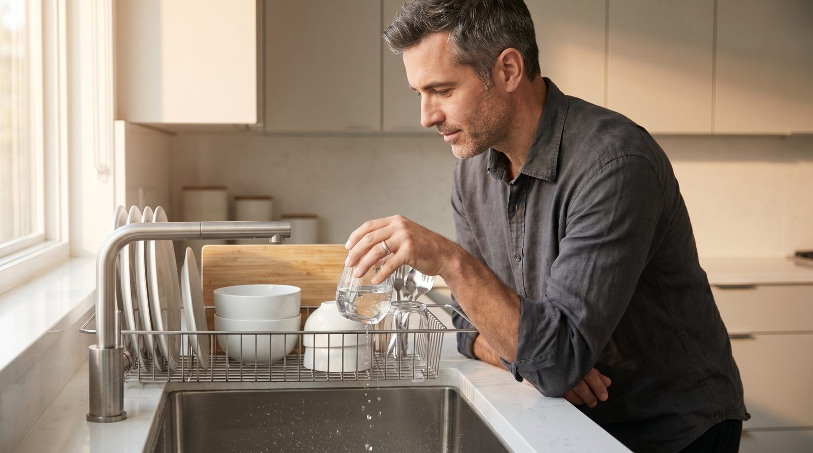 Dish rack trend is keeping kitchens neat and tidy