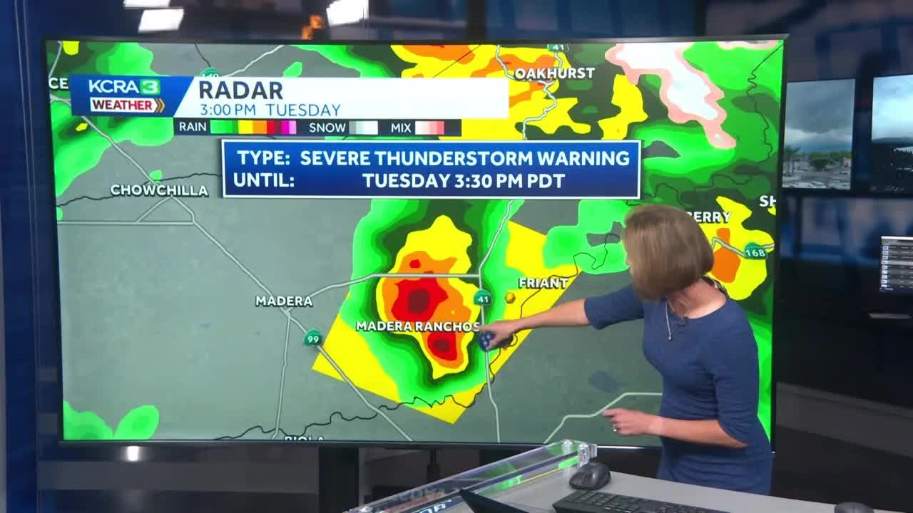 Northern California storm coverage | April 21 rain, hail and snow ...