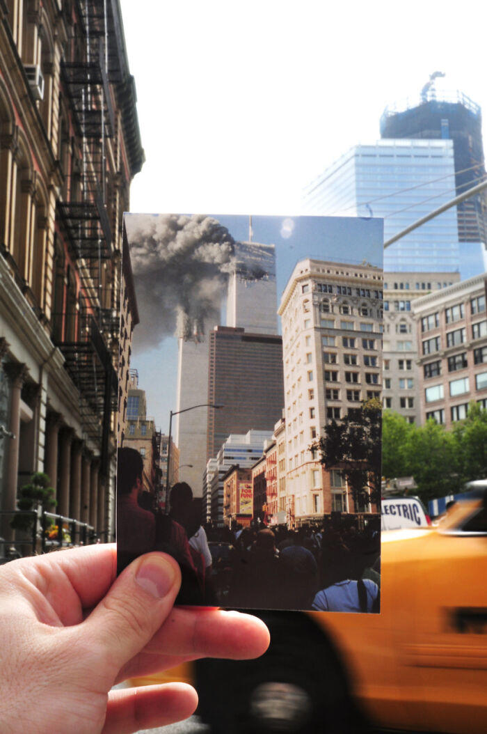 40 powerful photos where people bring old memories back to life