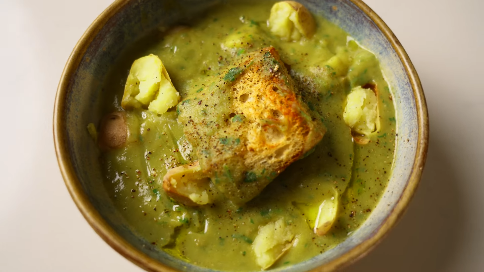 How to cook creamy potato soup step by step