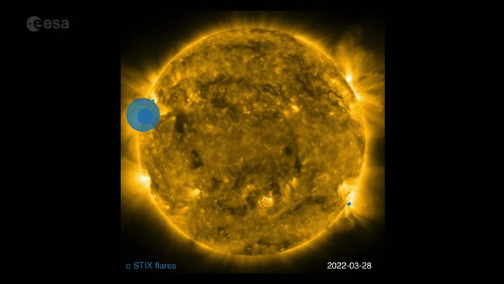 Time-lapse of three years of Solar Orbiter images reveals sun flares ...