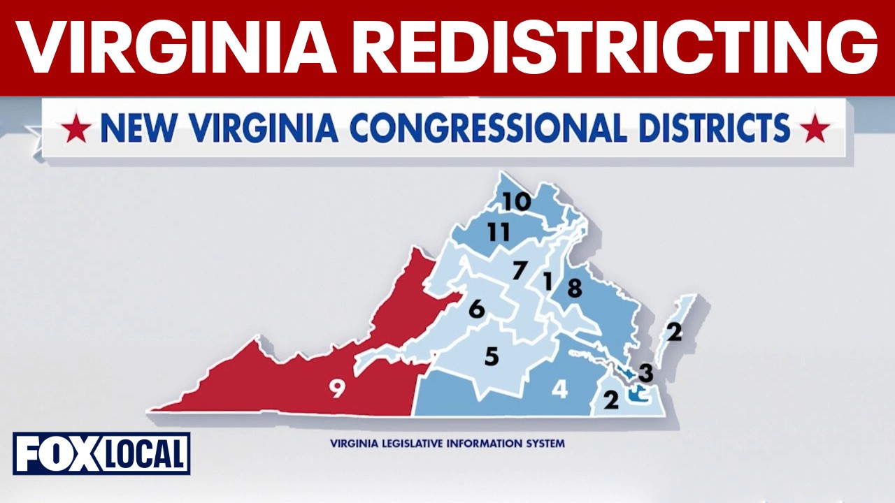 Virginia votes to redraw congressional map