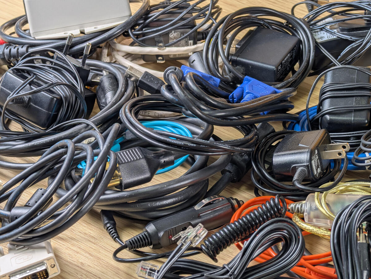15 cords and adapters you should probably throw out