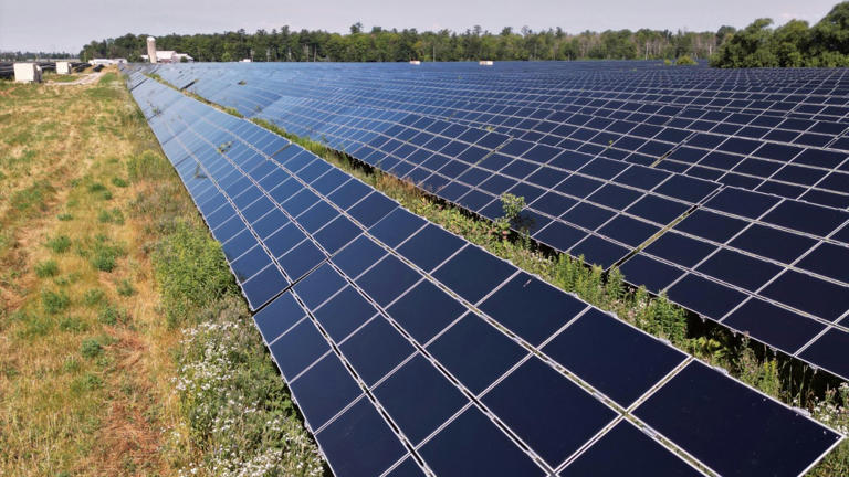 Solar power surge sparks dramatic drop in fossil fuel use