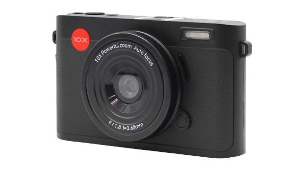 This camera feels like a mix between a point-and-shoot and a smartphone ...