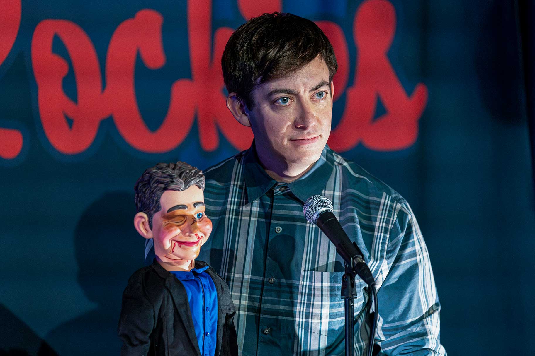 A Glee alum plays a killer ventriloquist on The Hunting Party's April ...