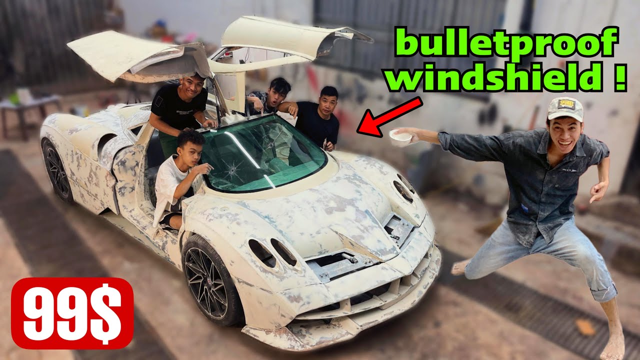 Is this Pagani Huayra BC really bulletproof?