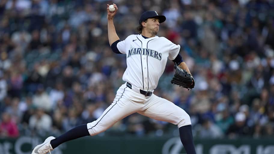 Logan Gilbert’s ridiculous jersey catch leaves Mariners, Athletics ...
