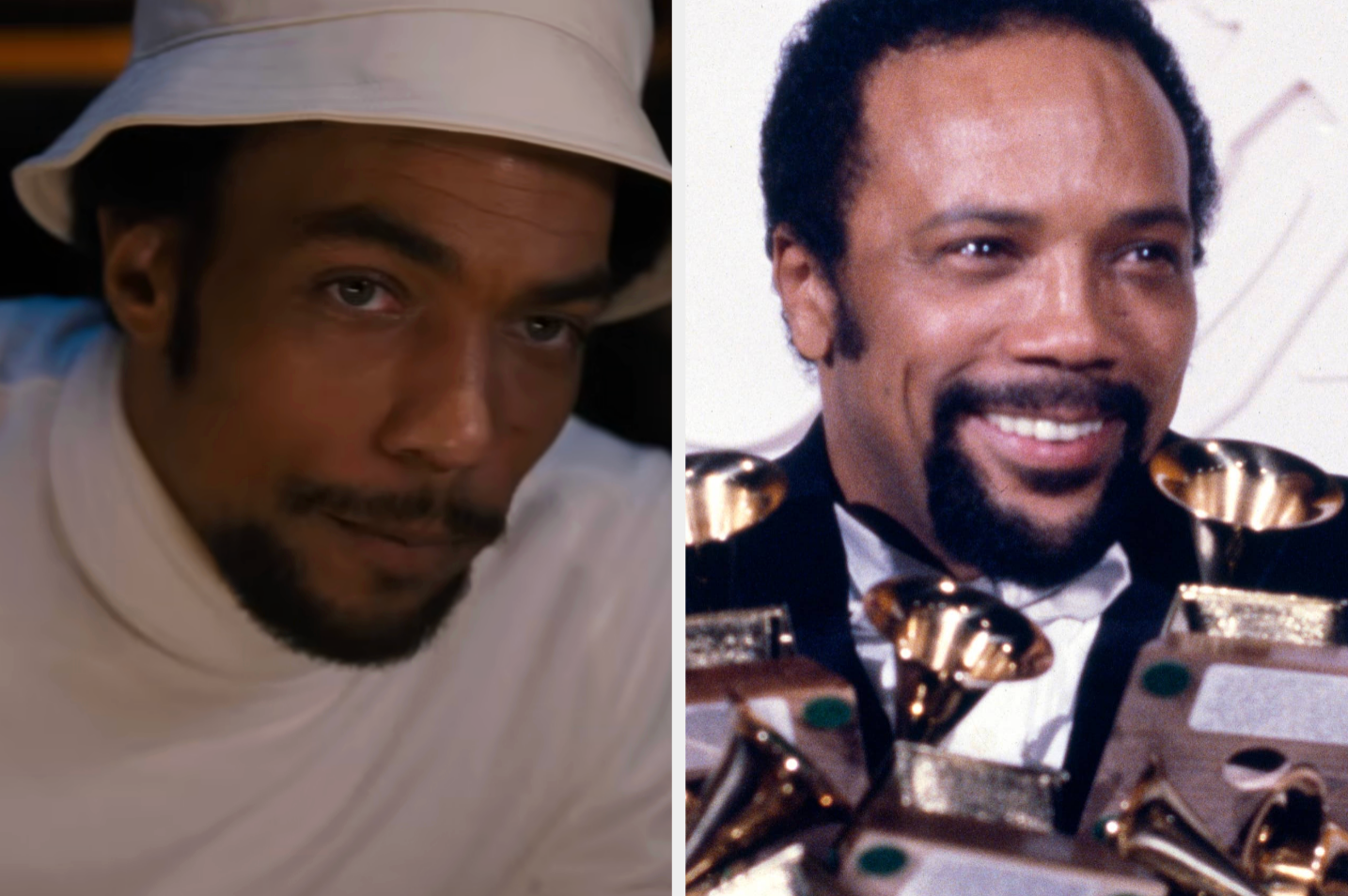 I can't get over how much the "Michael" cast looks like the actual ...