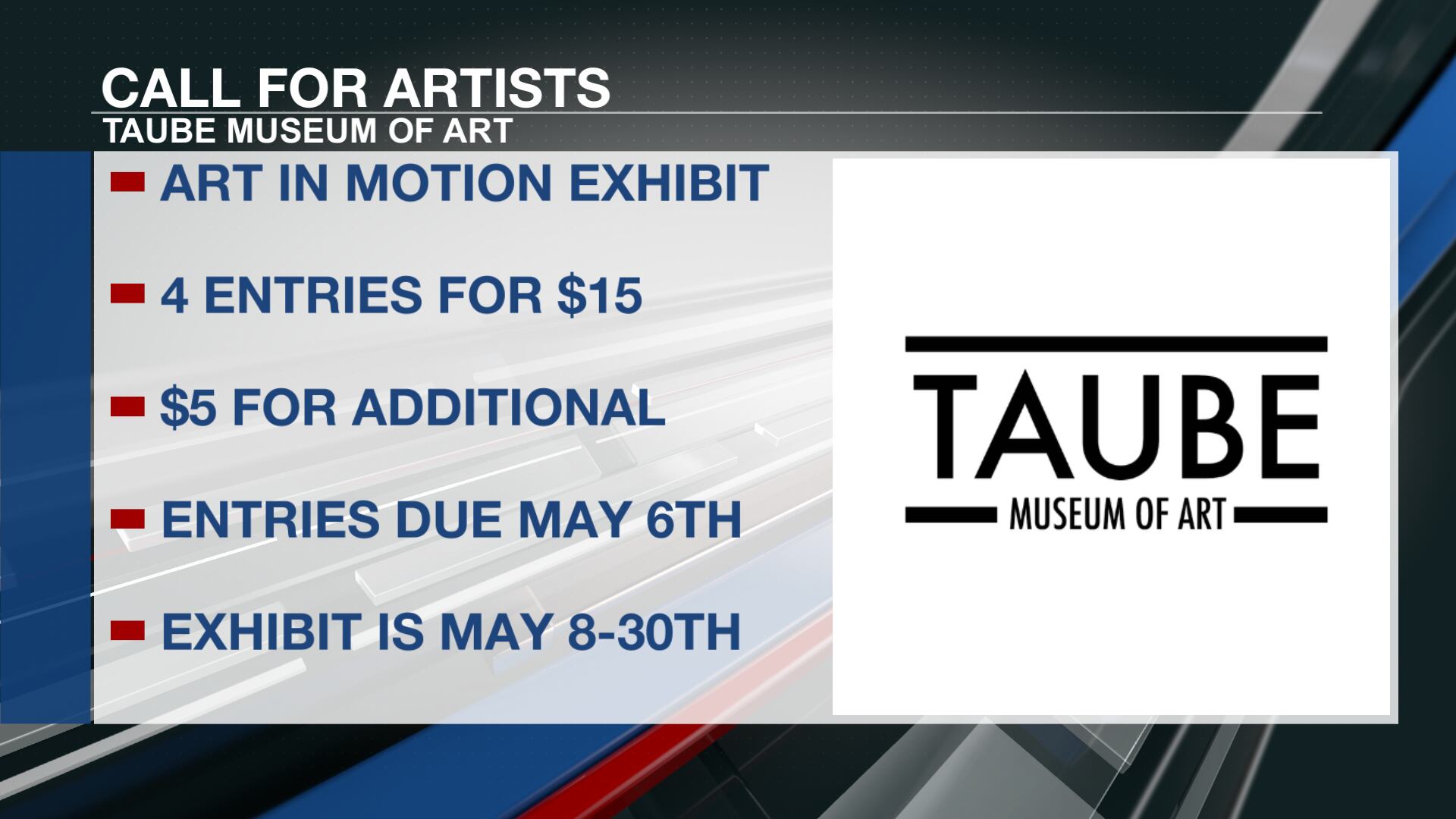 Taube Museum of Art calls for artists for new exhibit