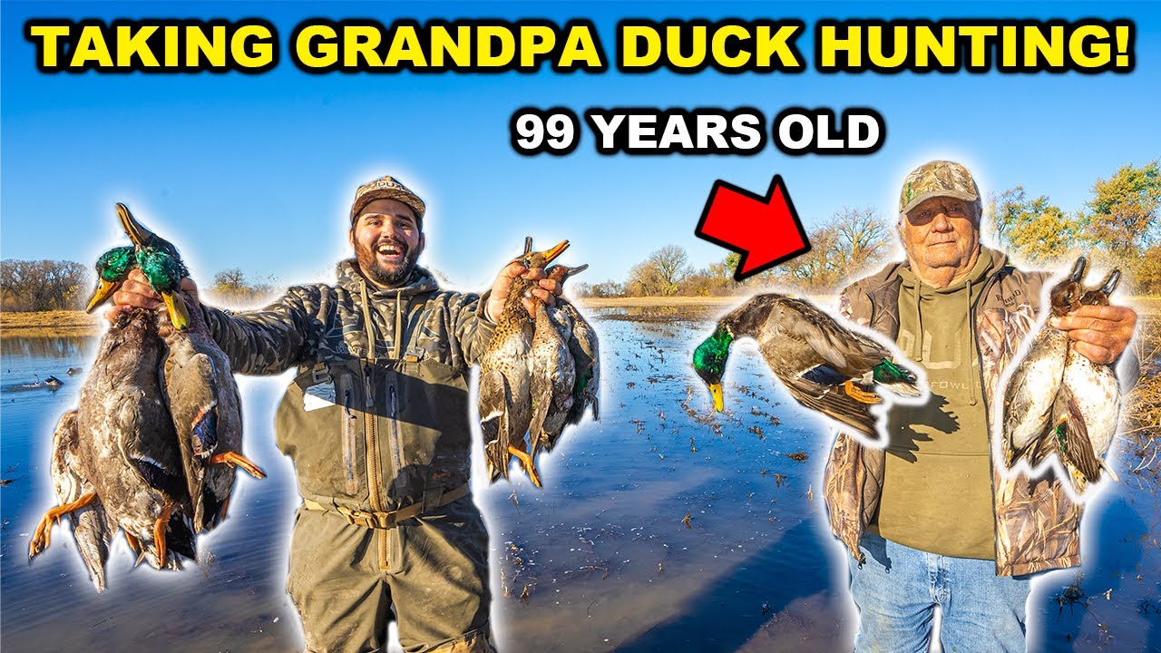 Duck hunting with my 99-year-old grandpa