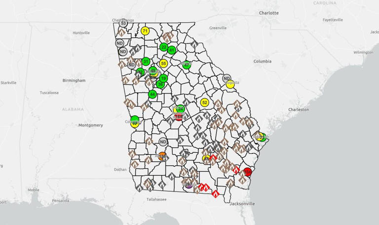 Florida, Georgia wildfires | Updates from April 22, 2026