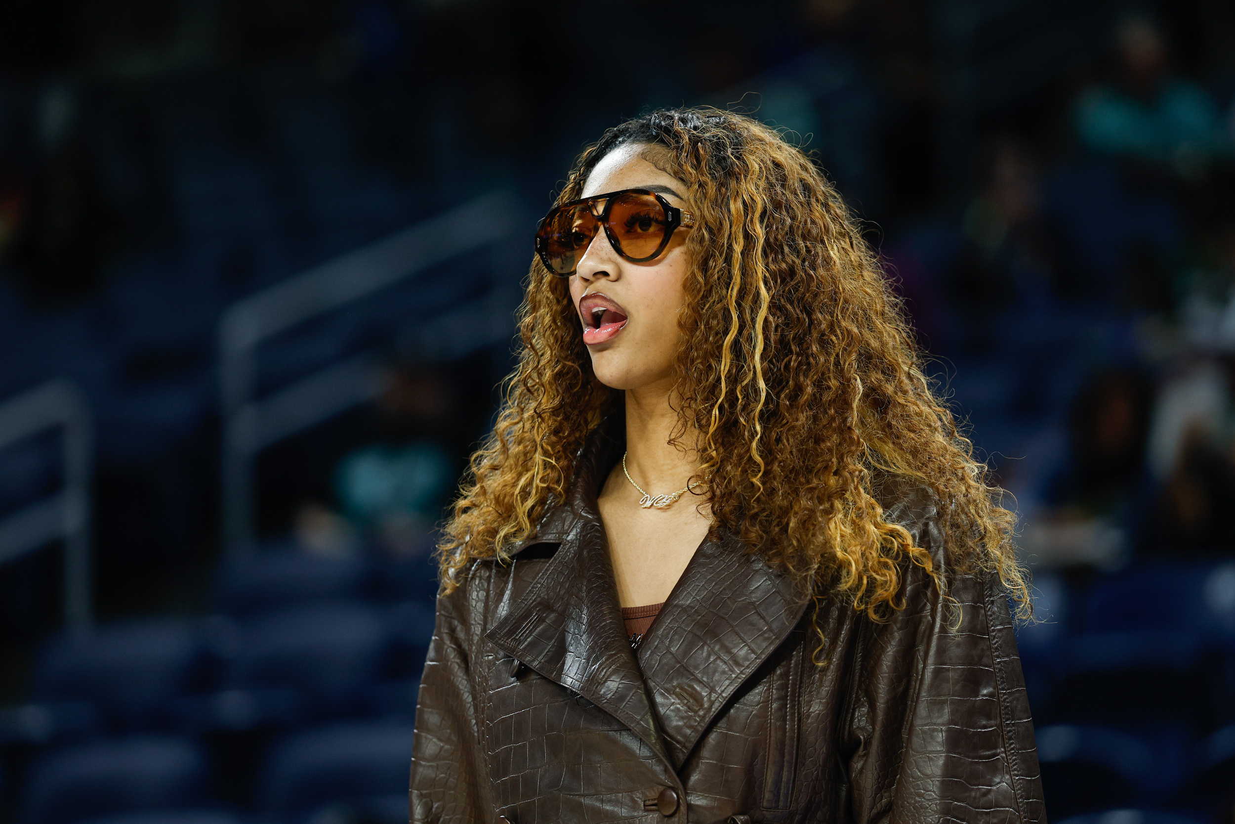 Angel Reese had a great reaction to her boyfriend’s win in the NBA playoffs