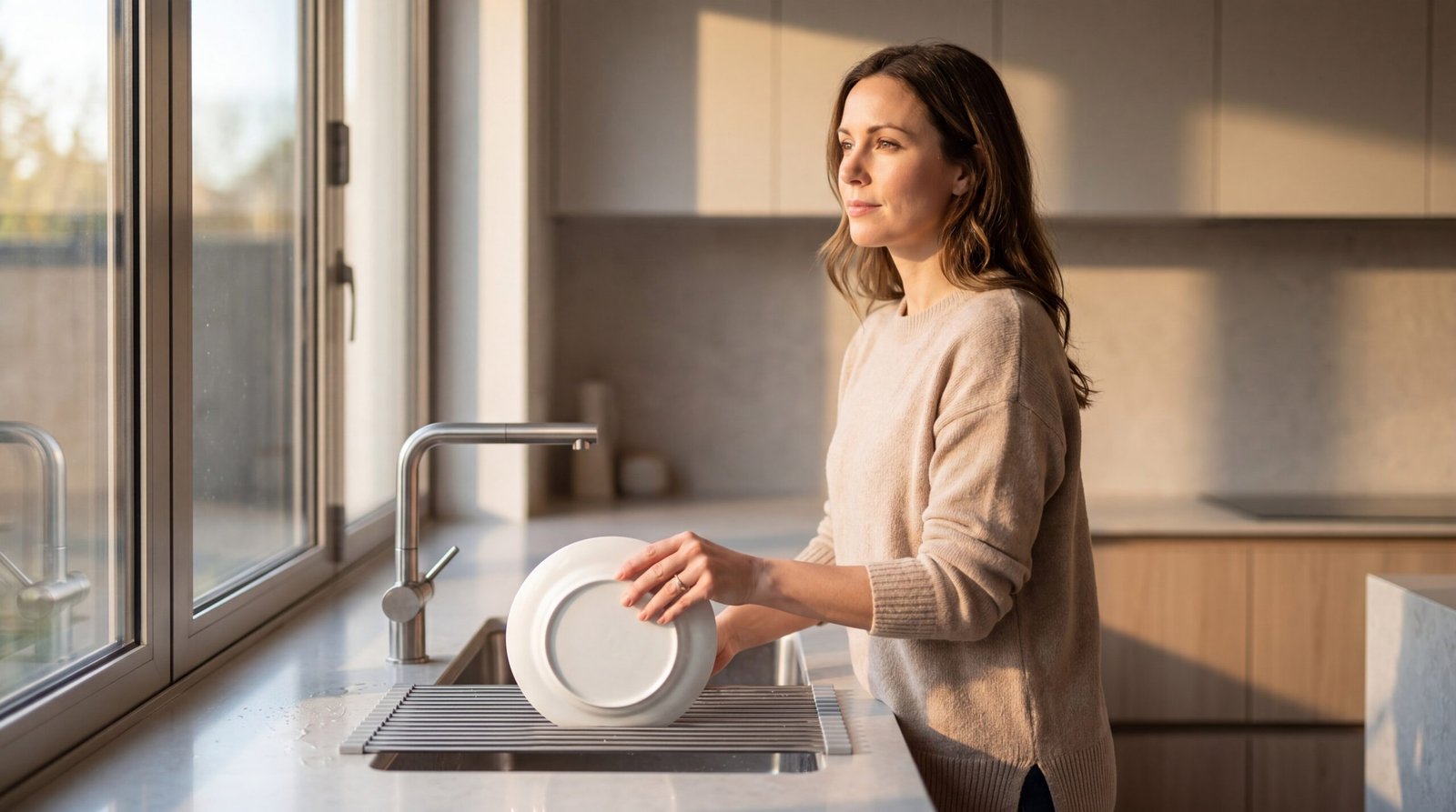 Dish rack trend is keeping kitchens neat and tidy