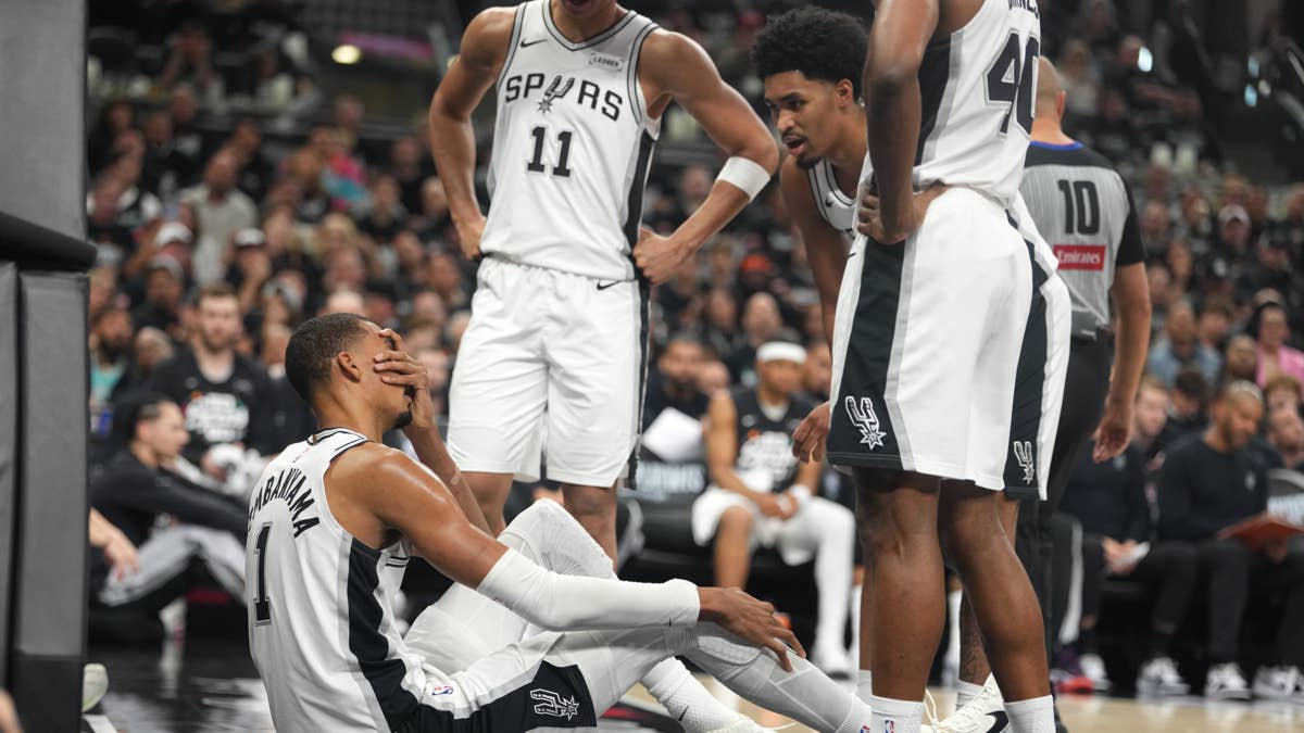 Victor Wembanyama listed as questionable for game 3 after concussion ...