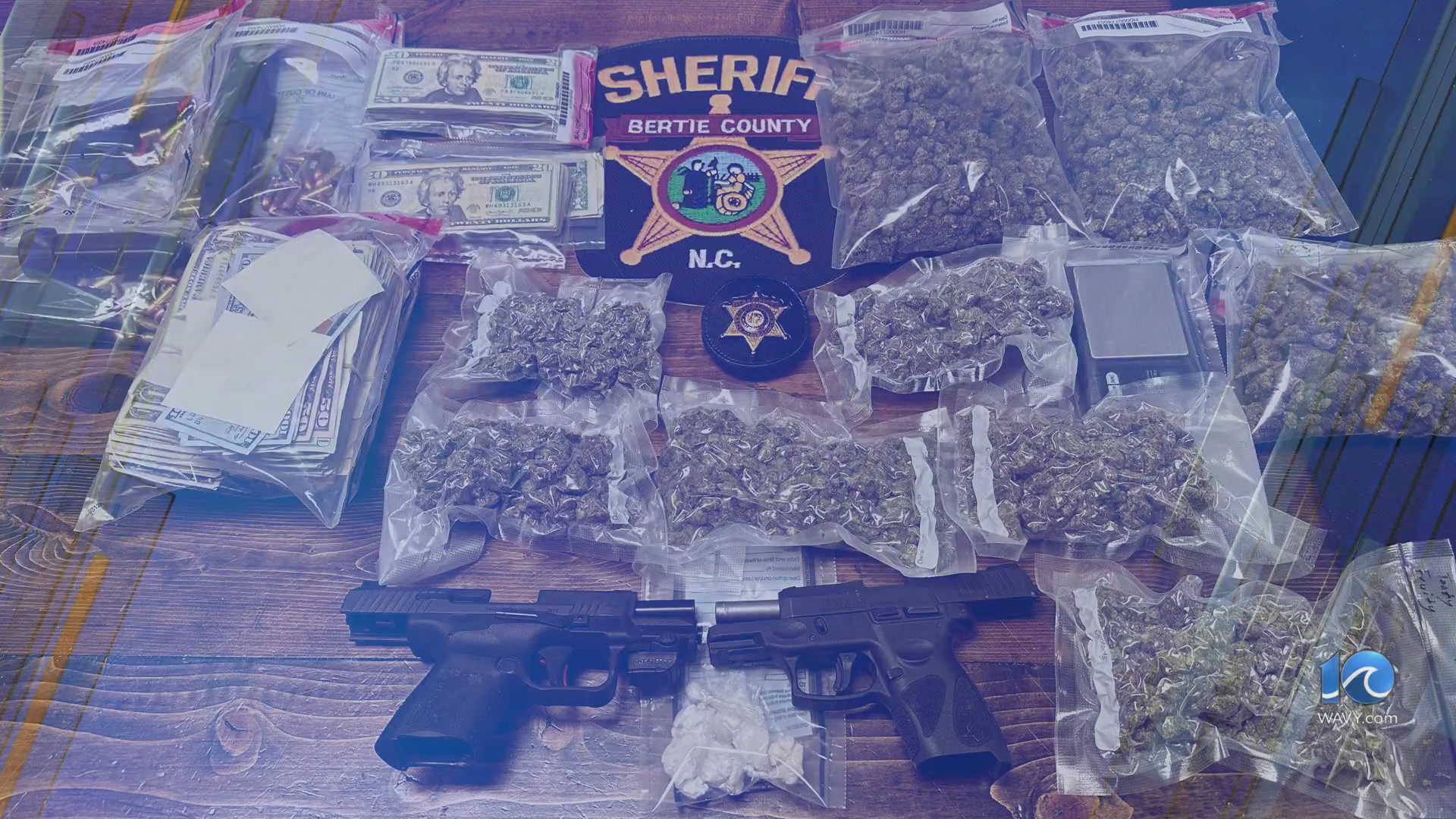 Arrest, major drug seizure in Bertie Co.
