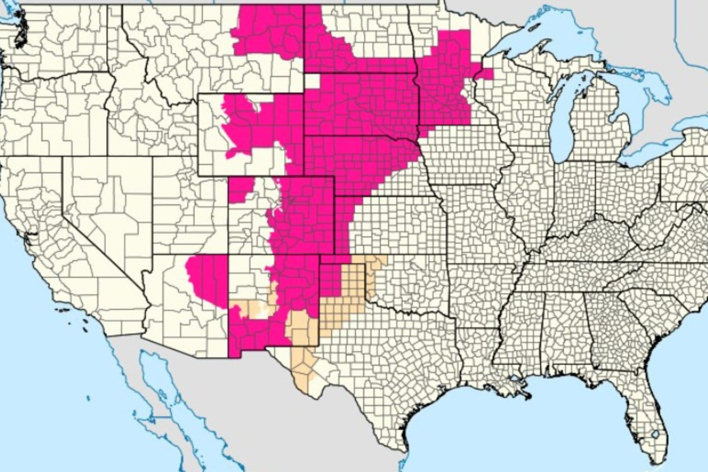Map shows wildfire risks nationwide as homes destroyed