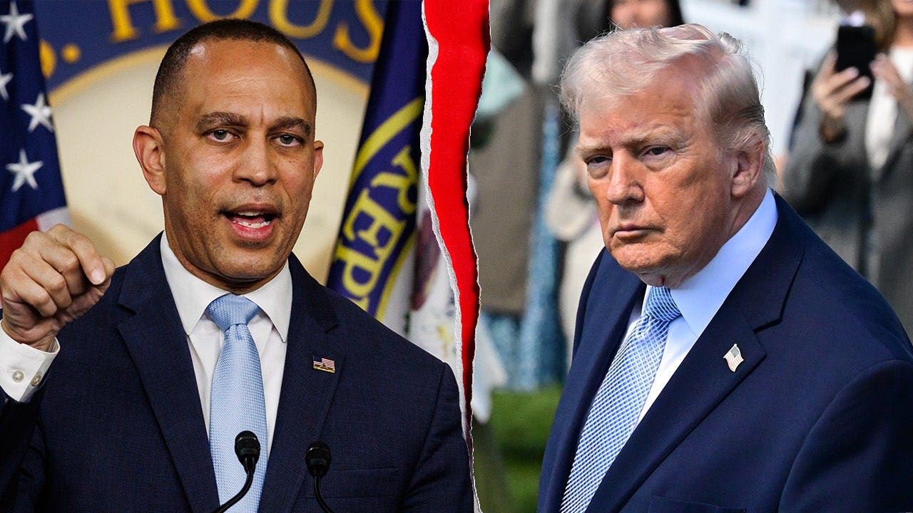 Trump demands Hakeem Jeffries be charged with inciting violence with ...