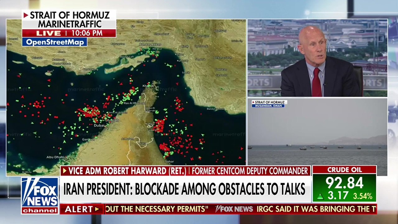 Retired vice admiral says Trump’s economic blockade on Iran is a 'sound ...