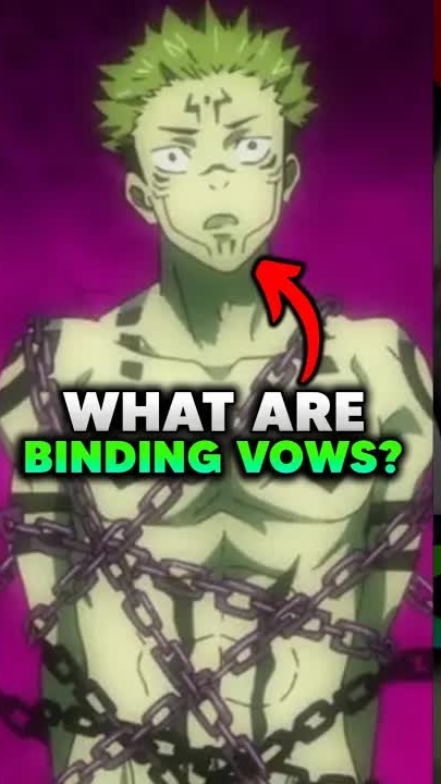 Are binding vows in Jujutsu Kaisen broken or genius? #anime #jujutsukaisen