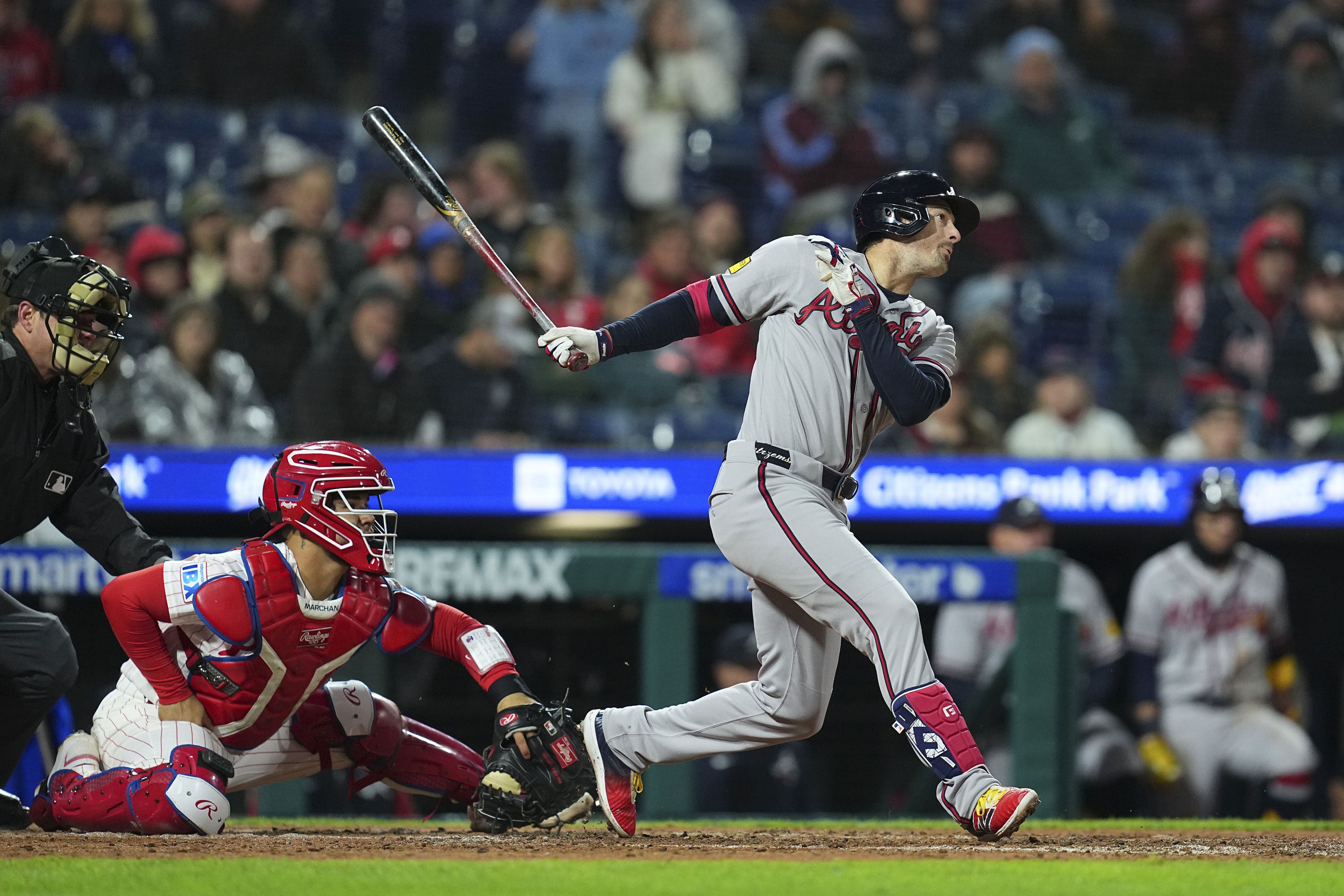 Mike Yastrzemski returns to lineup and hopes to get going for Braves ...