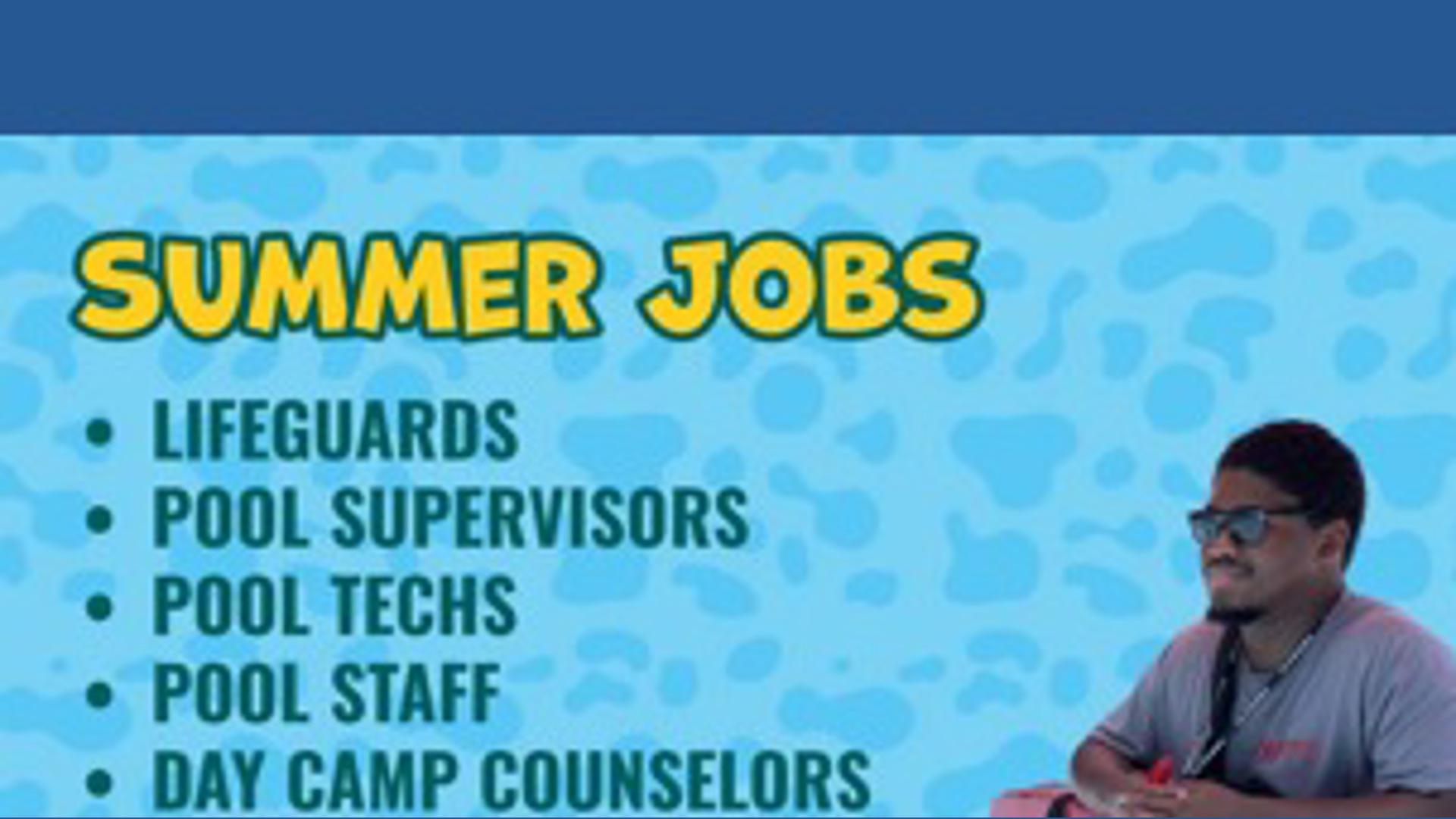 Need a job for the summer? GSO Parks and Recreation has openings for you!