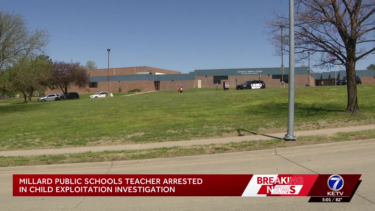 Millard Middle School teacher arrested by Nebraska State Troopers in ...