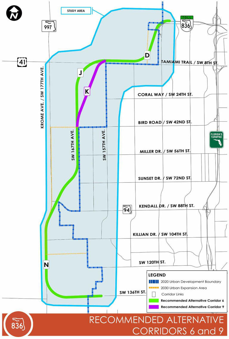 Kendall Parkway project stalled over high costs. Will Miami-Dade make ...