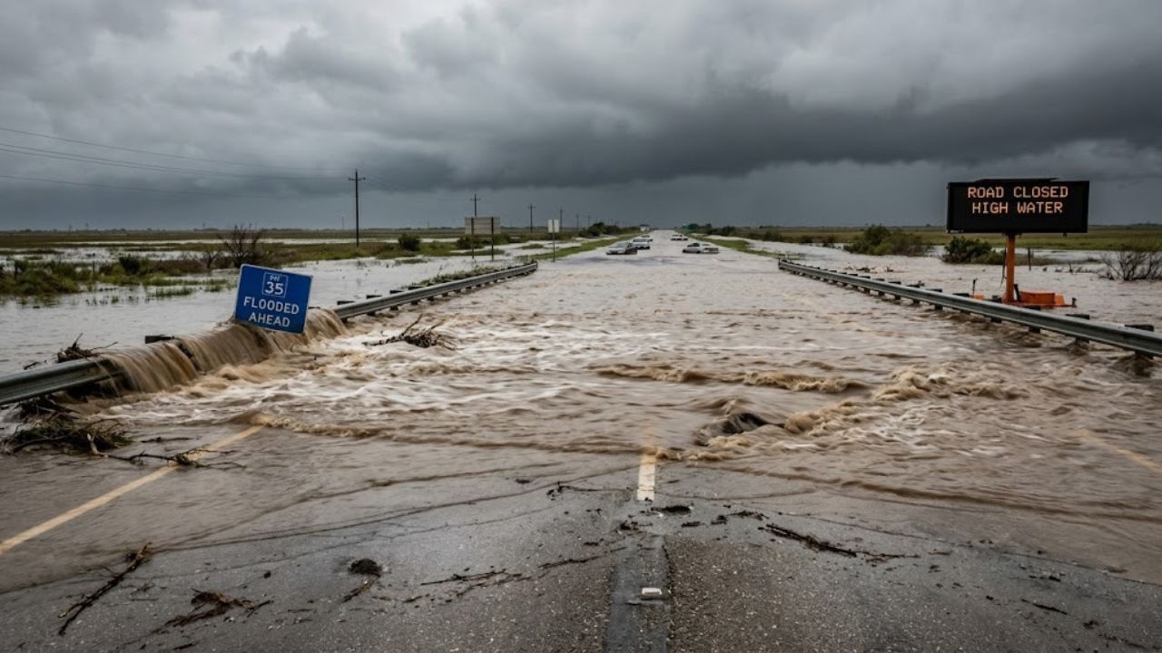 Flash flood emergency issued for Texas Gulf Coast as relentless rain ...
