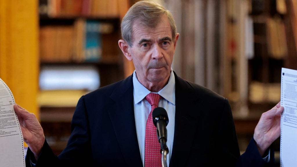 Massachusetts Secretary of State Bill Galvin is in a series of new ads ...