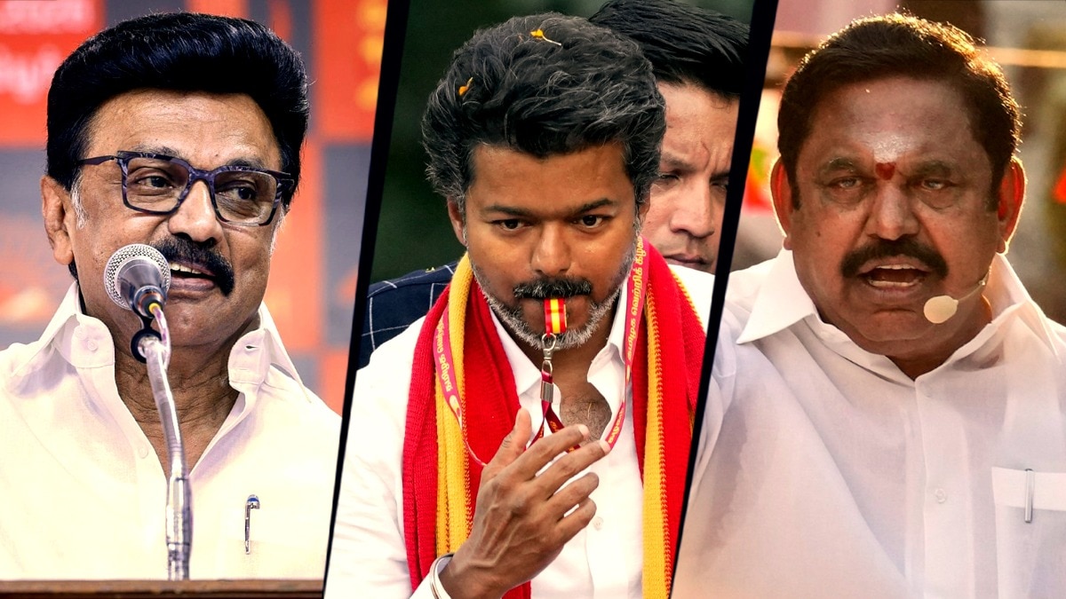 Triangular turn in Tamil Nadu: Vijay disrupts decades-old DMK vs AIADMK ...