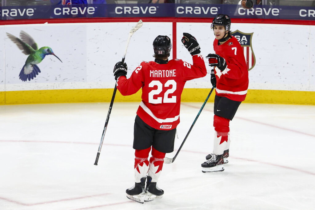 History-maker: Porter Martone’s rare NHL leap already turning heads